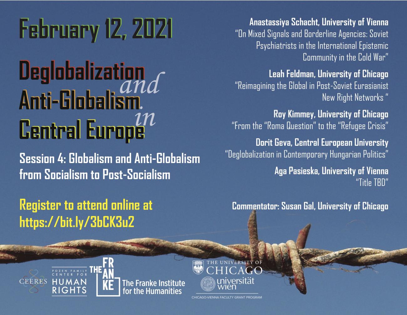 Deglobalization and Anti-Globalism in Central Europe (Session 4 ...