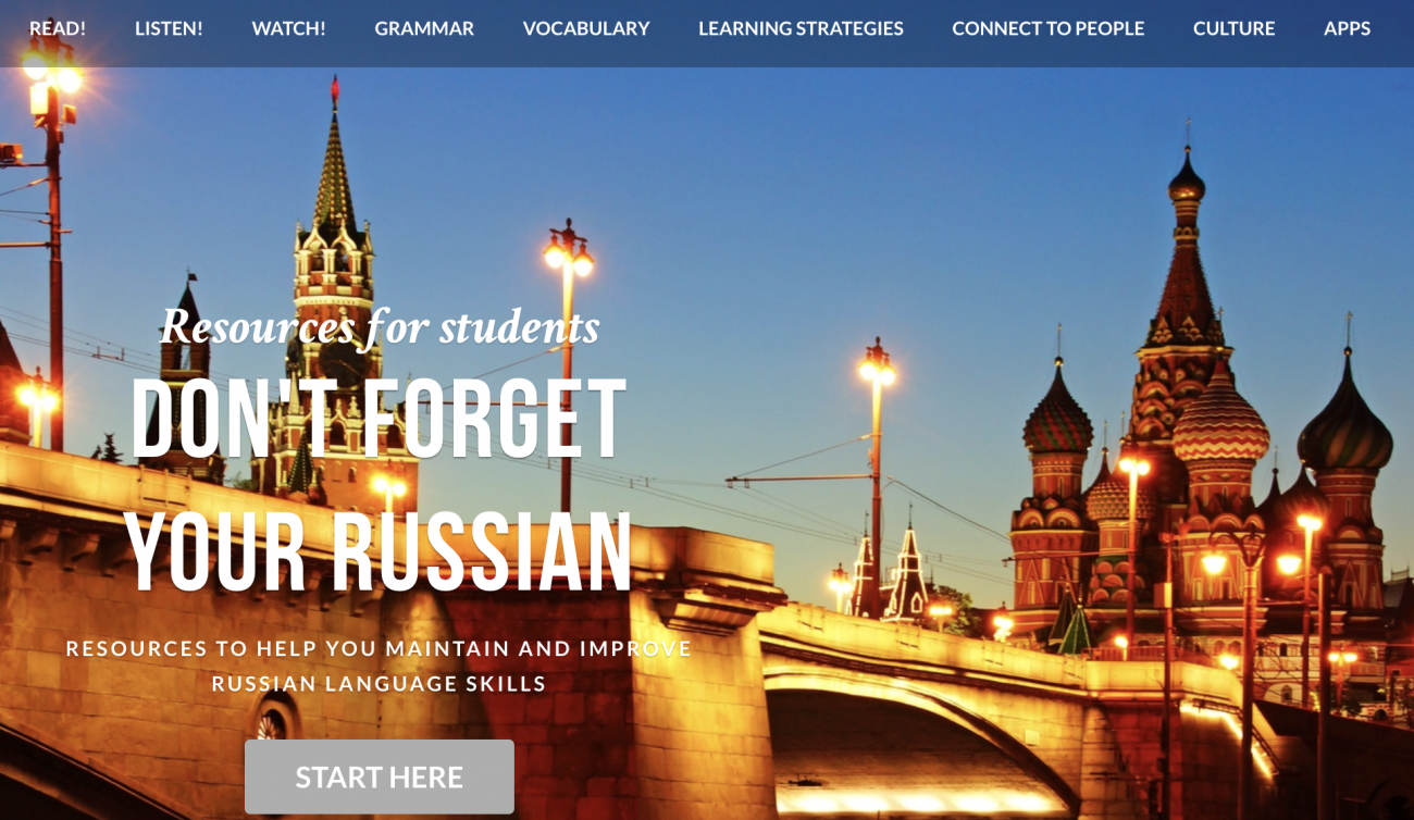 Russian Language Resources | The Center for East European and Russian ...