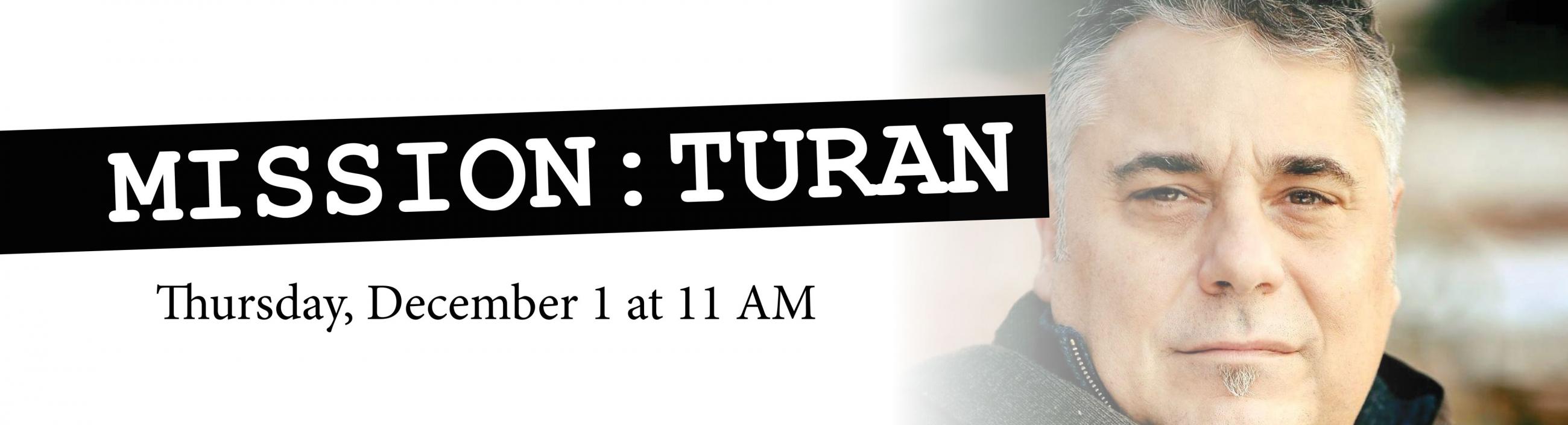 Mission Turan: A discussion with author Alex Popov | The Center for ...