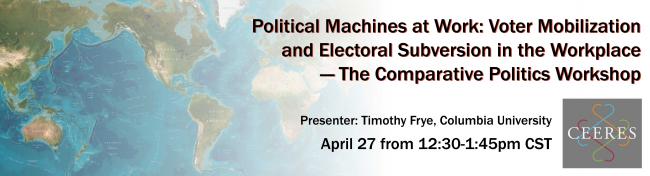 Political Machines at Work: Voter Mobilization and Electoral Subversion ...