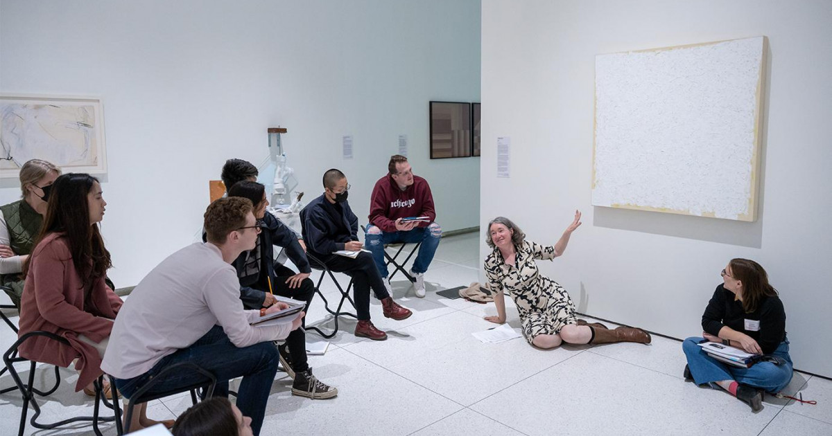 Class at Smart Museum immerses students in monochromatic art exhibition ...