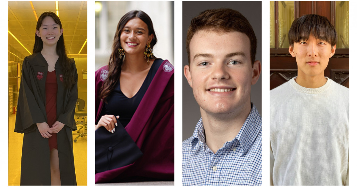 Two UChicago molecular engineering students and two young alumni named ...