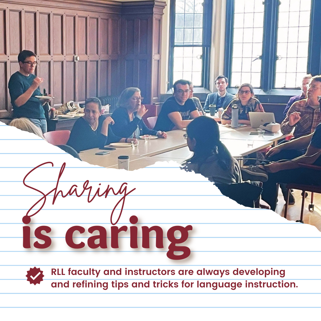 Second Annual RLL Share Fair is a Success! | Romance Languages & Literatures